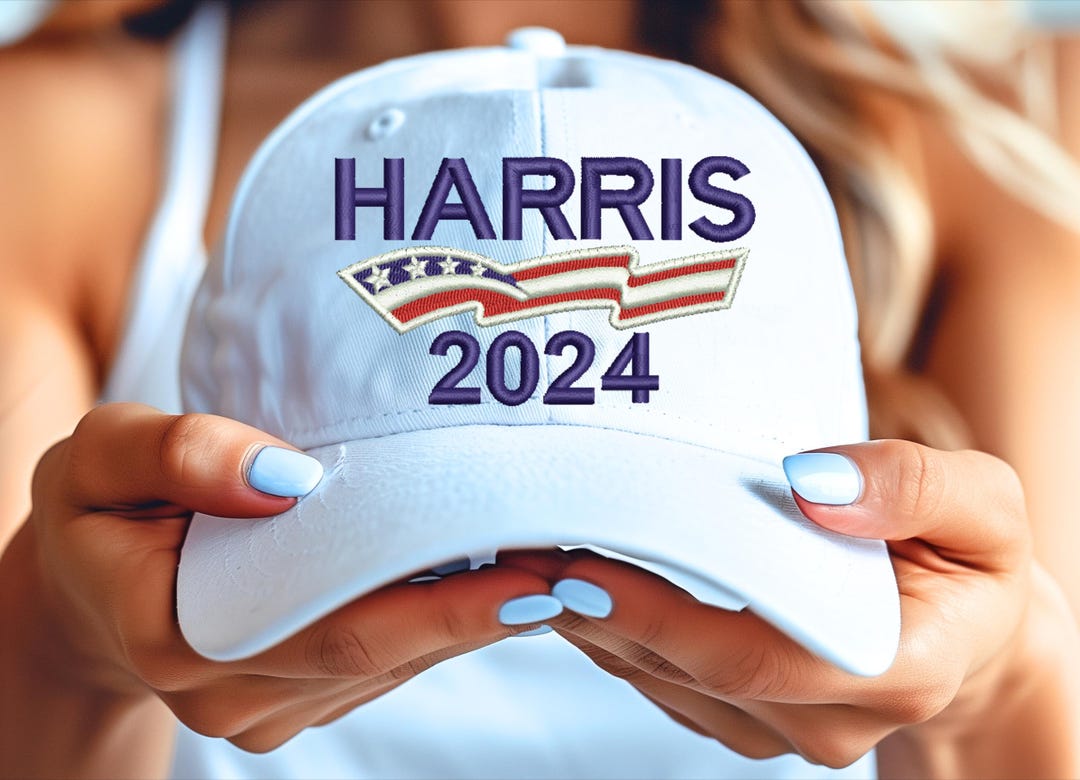 Kamala Harris Cap Machine Embroidery Design | Kamala Harris for ...