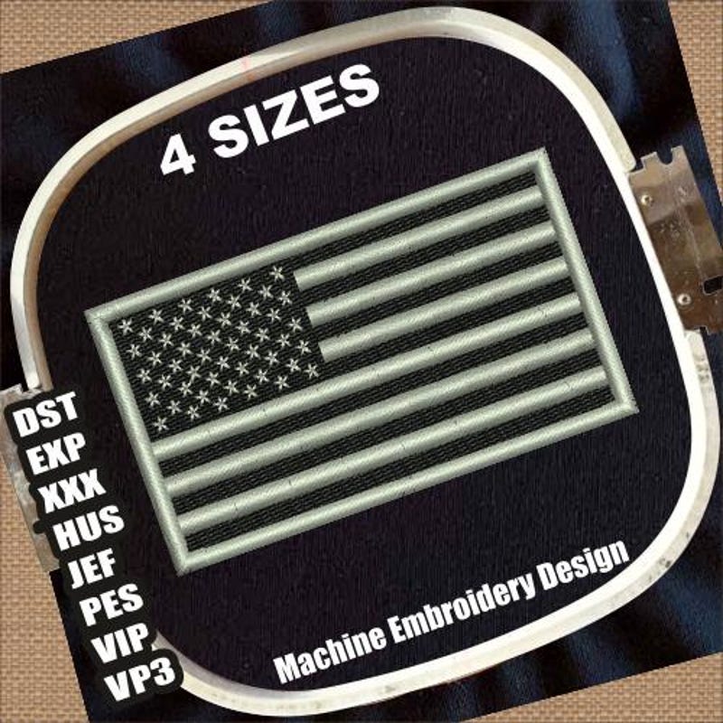 Dst File American Flag - Etsy
