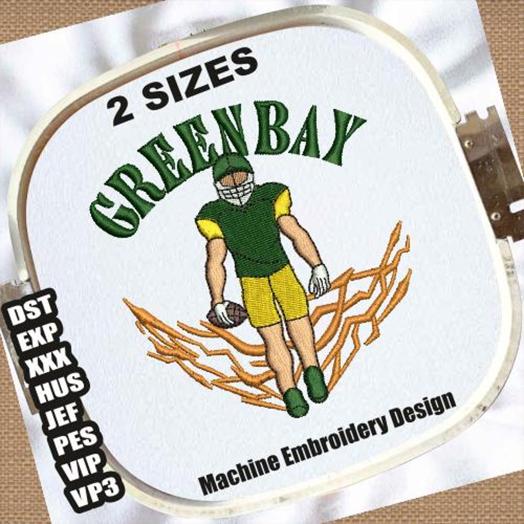 Green Bay Machine Embroidery Designs | Green Bay Embroidery Patterns ...