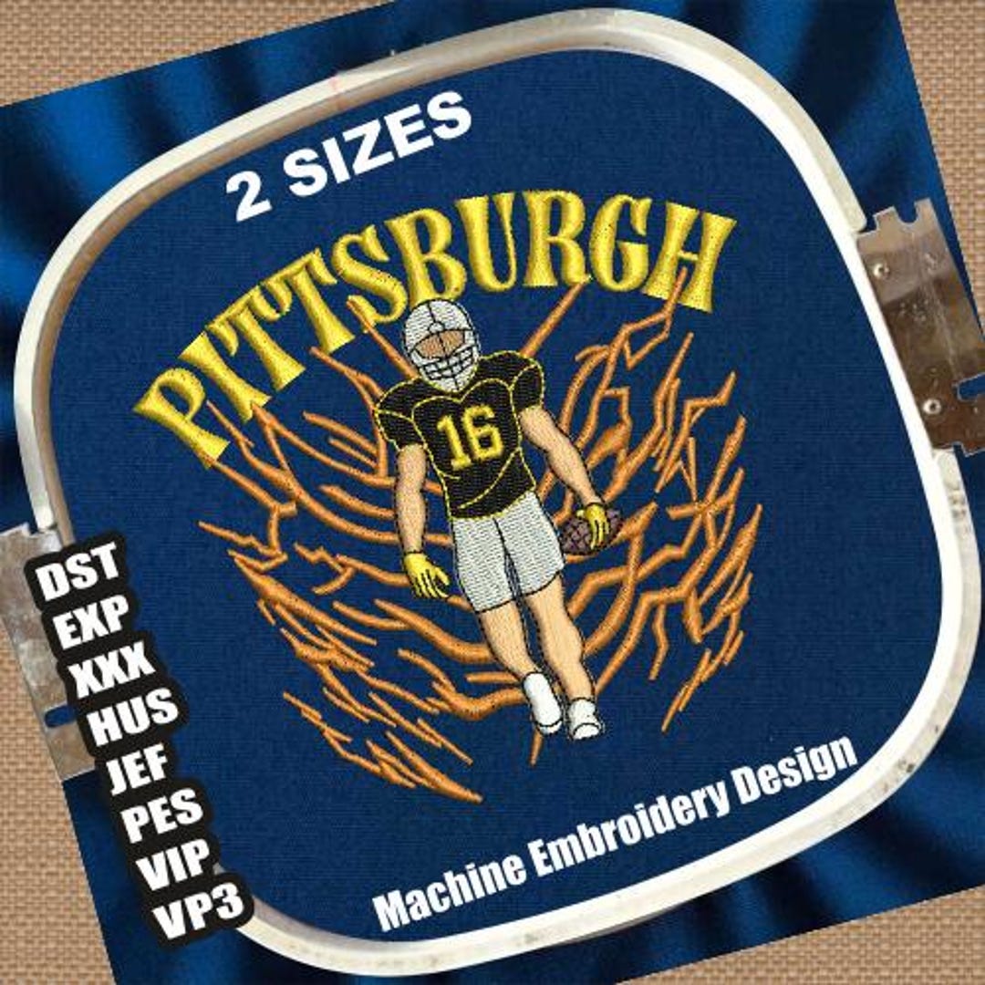 Pittsburgh Machine Embroidery Design | Pittsburgh Embroidery Patterns ...