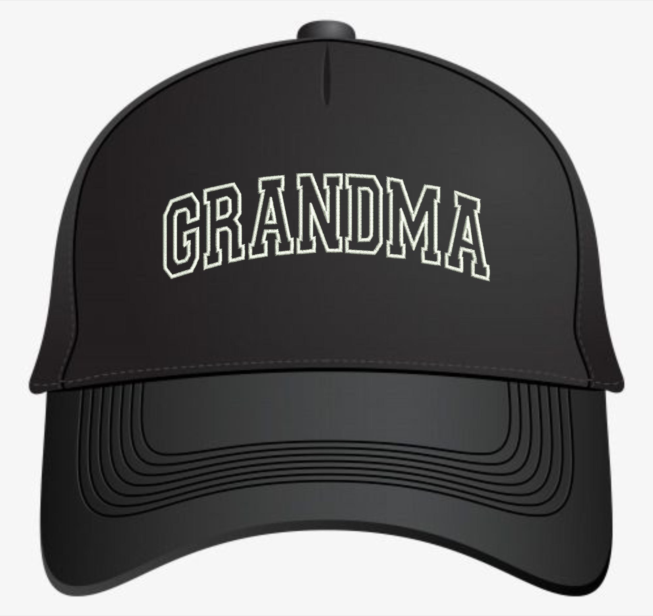 Grandma Outline Letters Embroidery Designs | Mothers Day Pattern ...