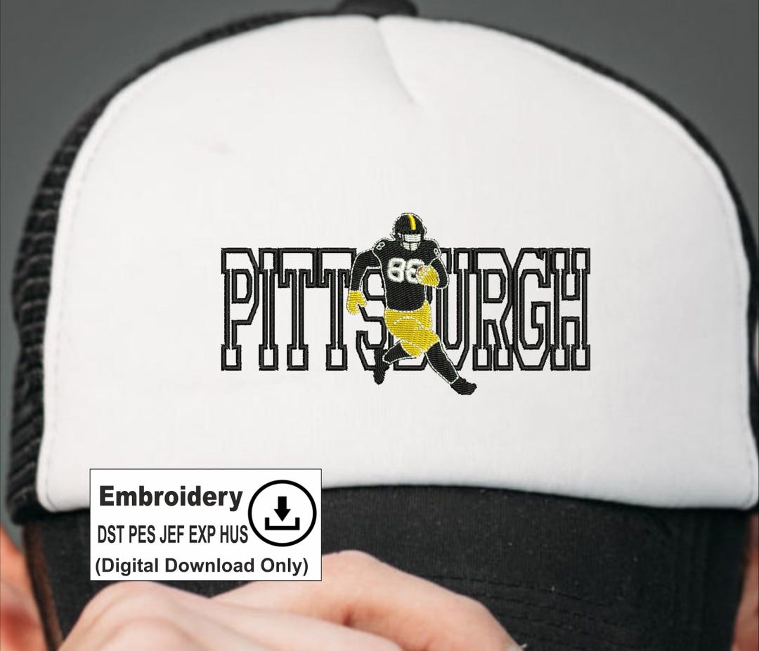 Pittsburgh Outline Embroidery Design | City Letters (digital Download ...