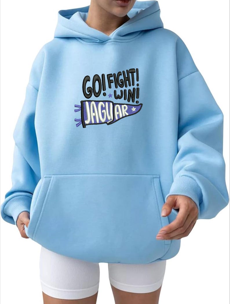 Go Jaguar Pennant Flag Embroidery Design | Machine Embroidery File - Etsy