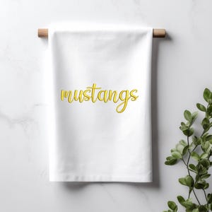 Mustangs Letters 3D Puff Machine Embroidery Designs | Mustangs 3D Puffy ...