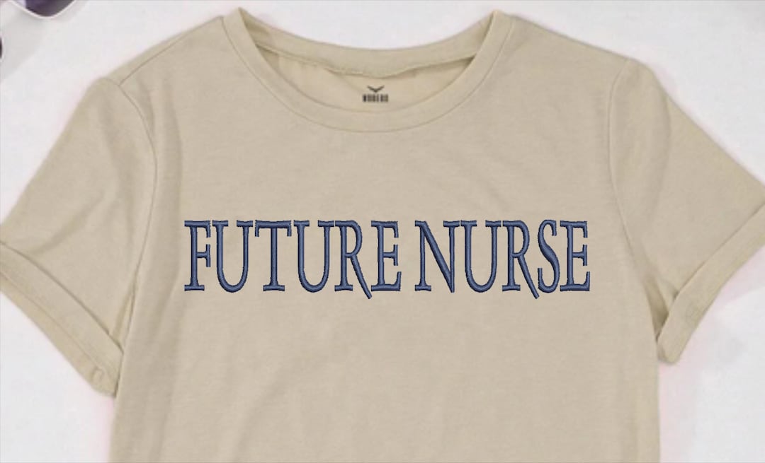 Future Nurse Letters Machine Embroidery Designs | Medical Nurse ...