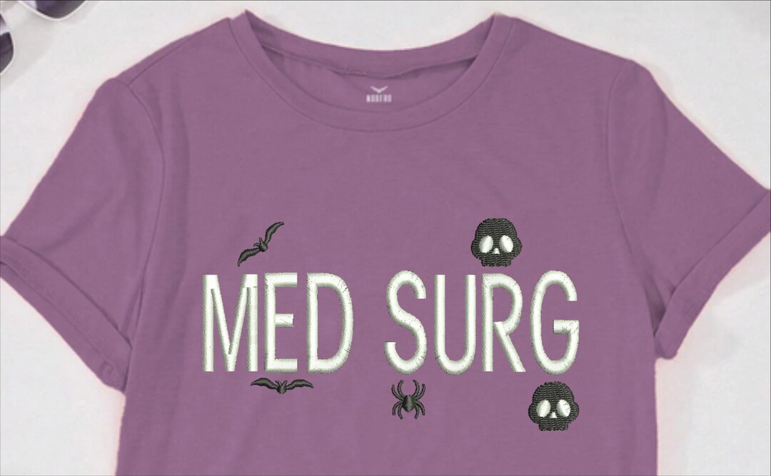 Med Surg Letters Machine Embroidery Designs | Medical Surgical ...