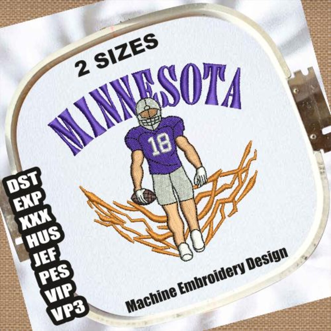 Minnesota Machine Embroidery Designs | Minnesota Letters Embroidery ...