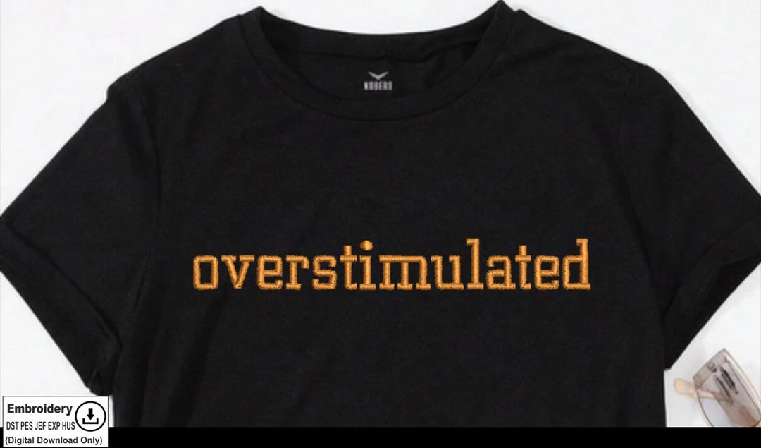 Overstimulated Letters Machine Embroidery Design | Overstimulated ...