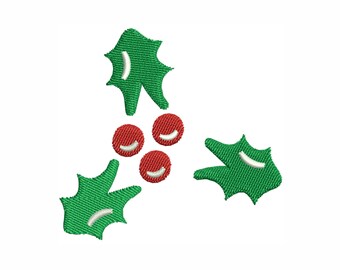 Holly Leaf Dst File - Etsy