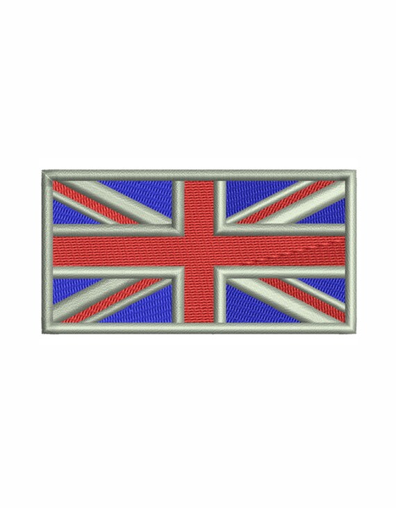 Union Jack Flag Embroidery Design UK Flag Dst File British - Etsy