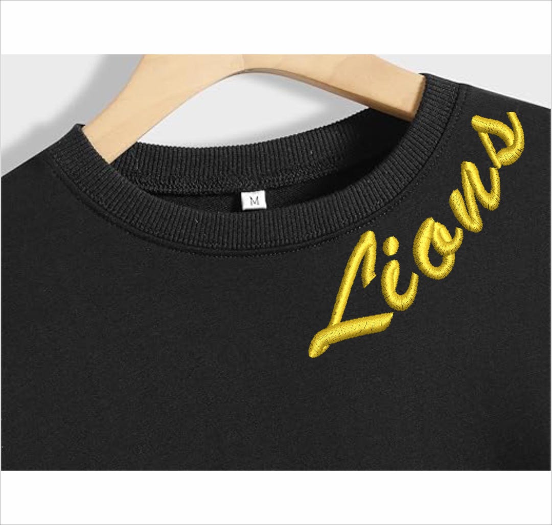 Lions Letters Machine Embroidery Design | Lions Embroidery Patterns ...