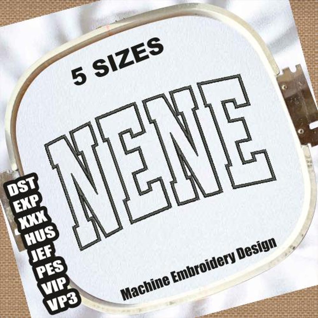 Nene Outline Machine Embroidery Designs | Mothers Day Embroidery ...