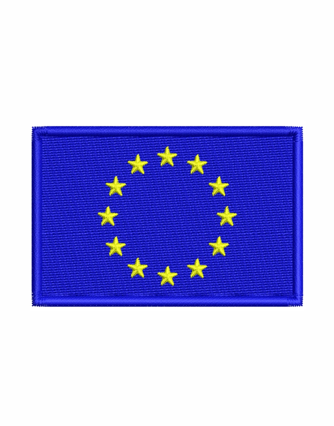 European Flag Embroidery Design | Europe Flag Dst File | European Union ...