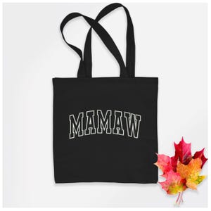 Mamaw Letters Outline Machine Embroidery Designs | Mothers Day ...