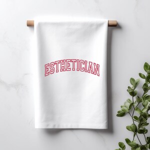 Esthetician Outline Machine Embroidery Design | Esthetician Life ...