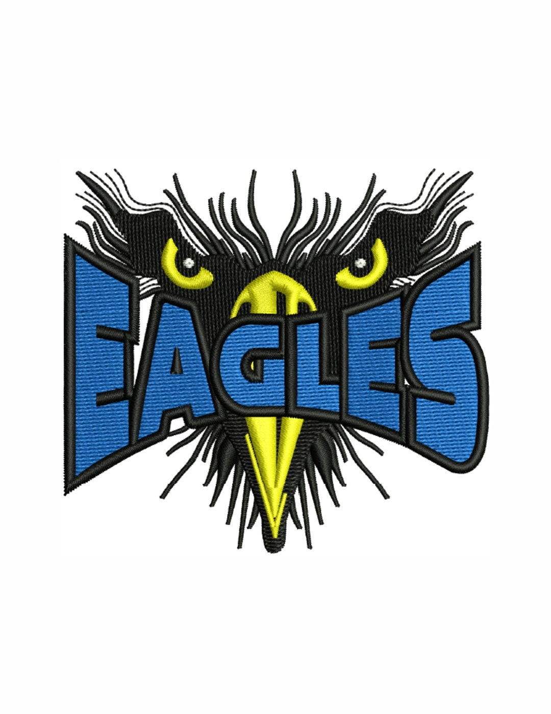 Eagle Logo Embroidery Design Eagle Symbol Dst File Eagle Birds Pes File ...