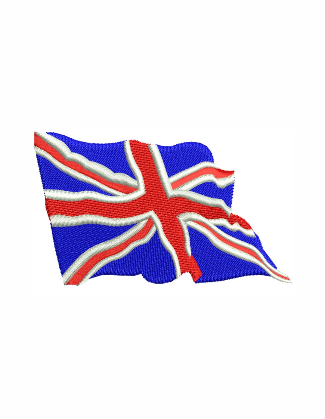 Great Britain Flag Embroidery Design | UK Flag Dst File | British Flag ...