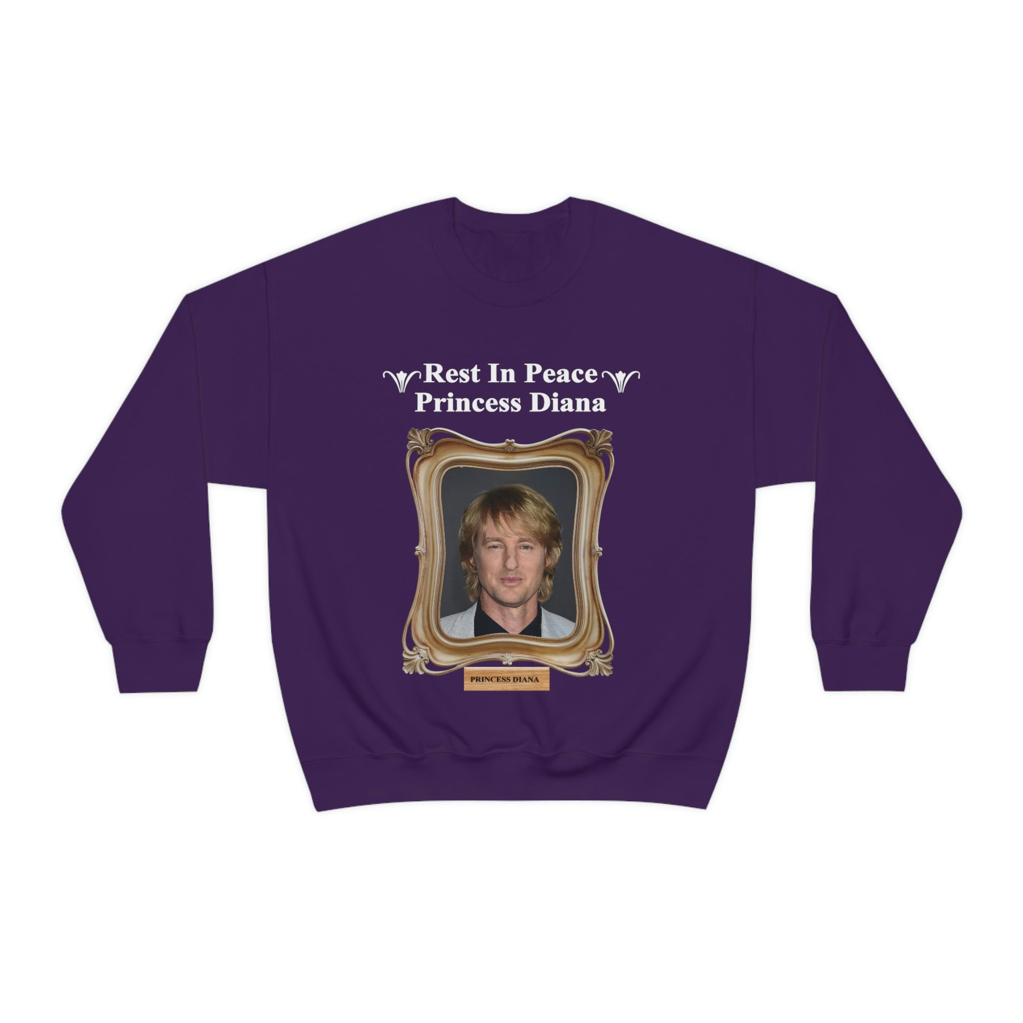 RIP Princess Diana Owen Wilson Sweatshirt - Etsy