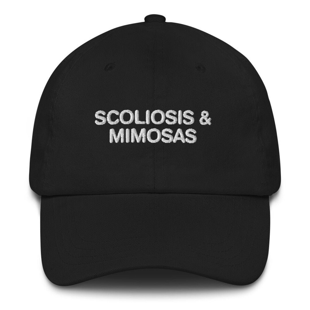 Scoliosis & Mimosas Dad Hat - Etsy