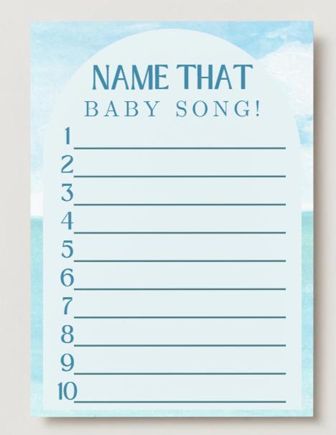 Welcome Aboard Baby! Baby Shower Invitation and Game Cards Canva Link ...