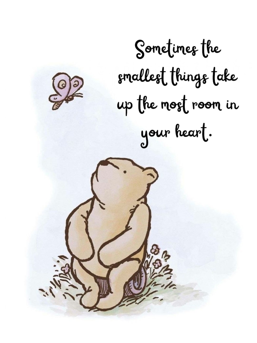 Set of 3 Digital Prints Pooh Bear Quotes - Etsy