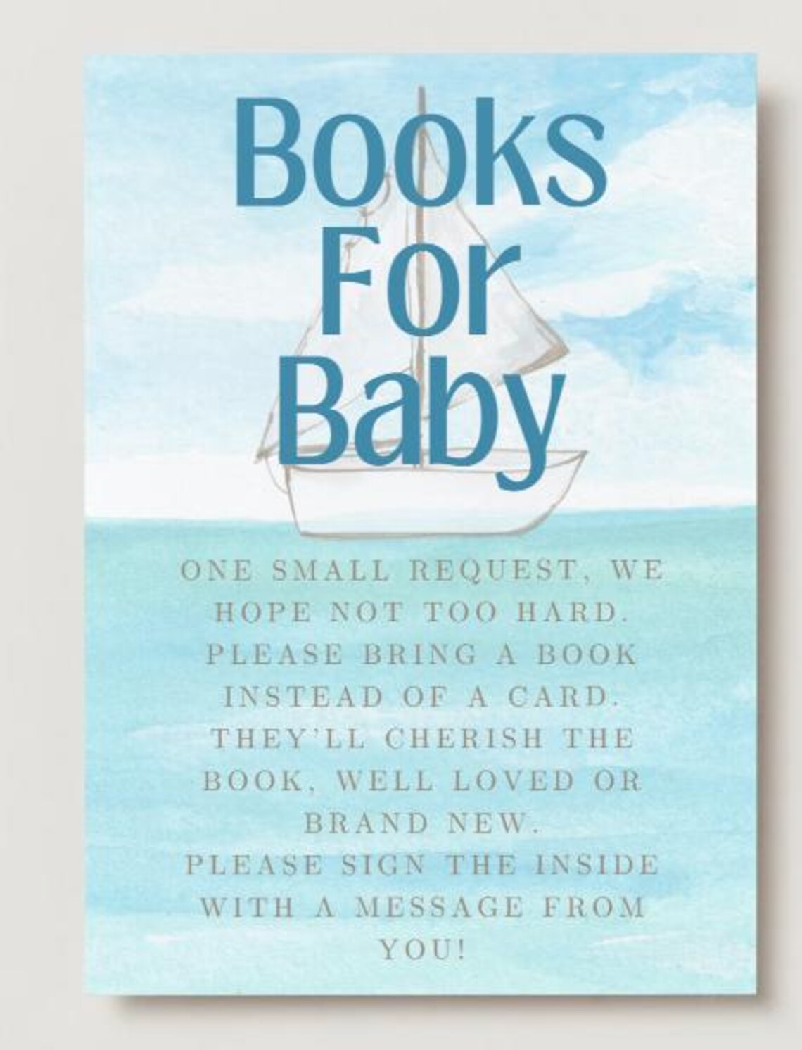 Welcome Aboard Baby! Baby Shower Invitation and Game Cards Canva Link ...