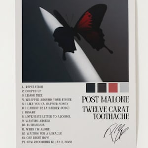 Set of 7 Austin Post Malone Album Cover Posters - Etsy