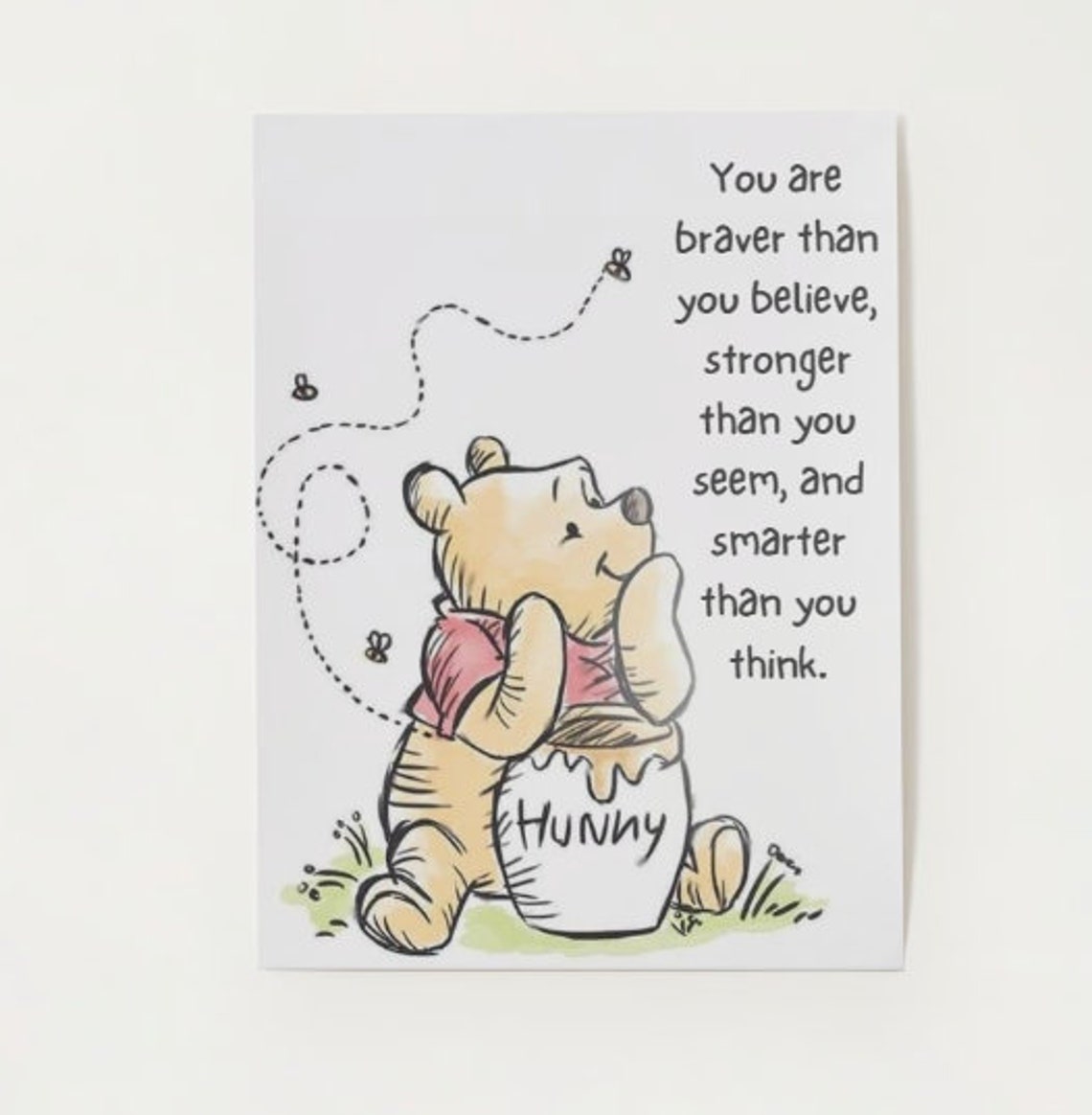 Set of 2 Digital Prints Pooh Bear Quotes - Etsy