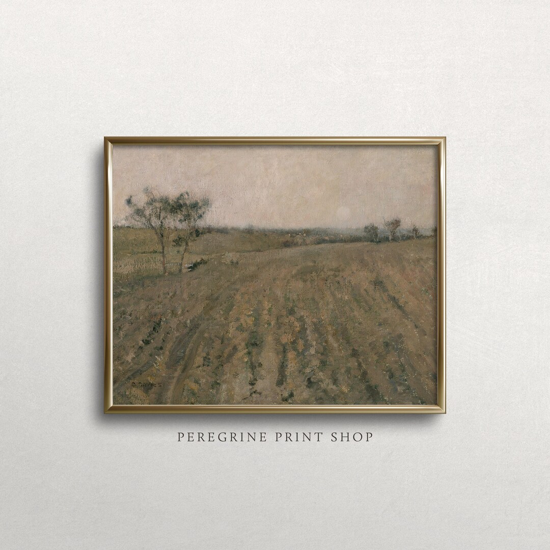 Summer Harvest | French Country Wall Art | Autumn Landscape Painting ...