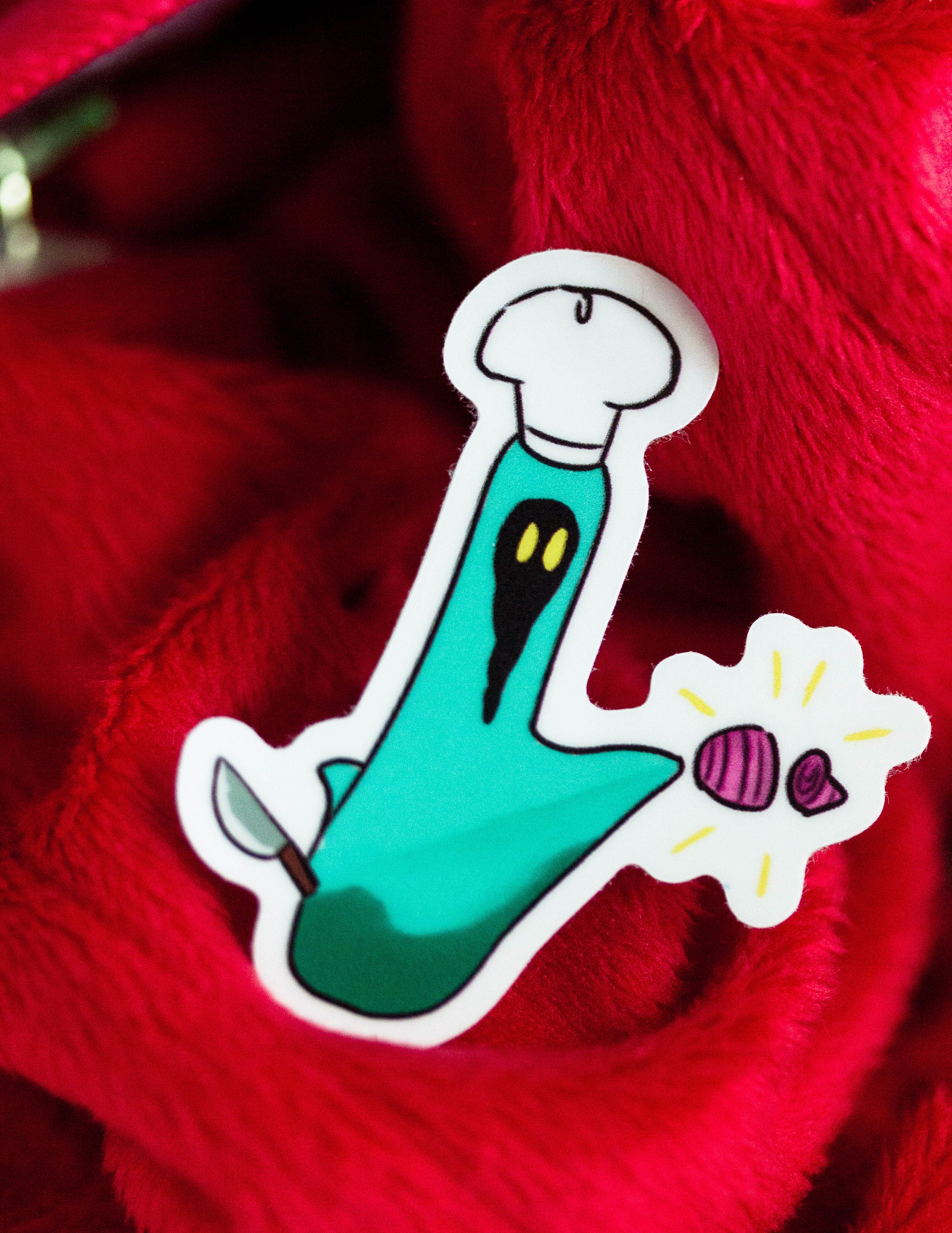 Hades Game Head Chef Vinyl Sticker Water Resistant - Etsy