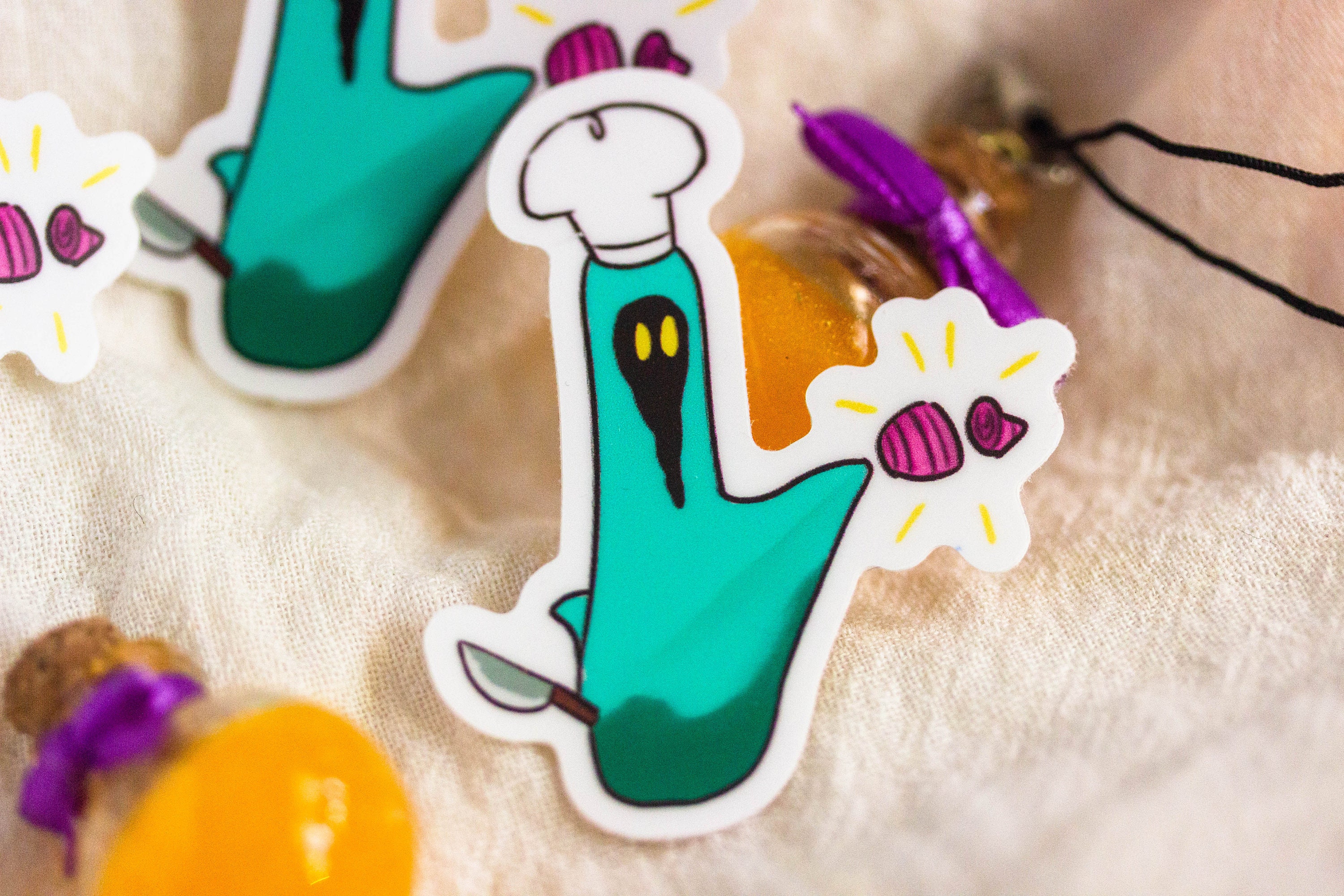 Hades Game Head Chef Vinyl Sticker Water Resistant - Etsy
