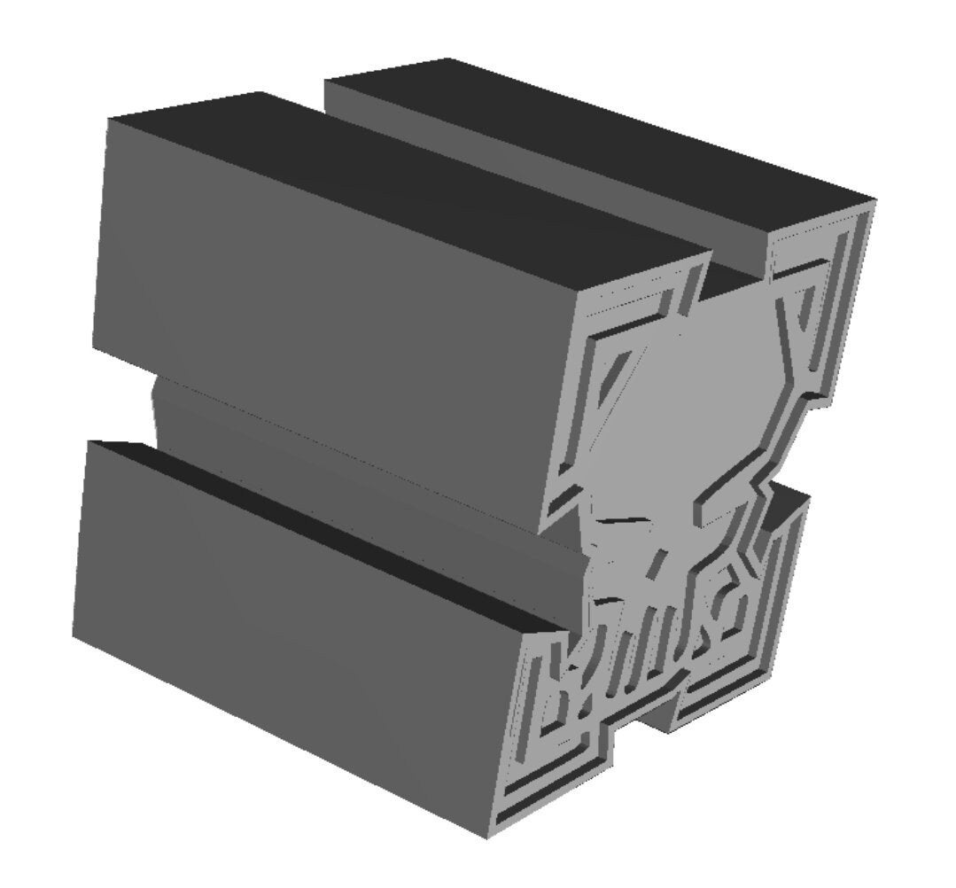 Geometry Dash Skull Icon 3-D Print File - Etsy
