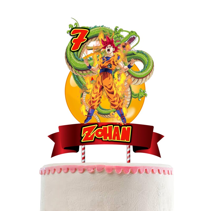 Goku cake topper - Etsy México