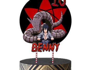Sasuke and Naruto Cake Topper - Etsy