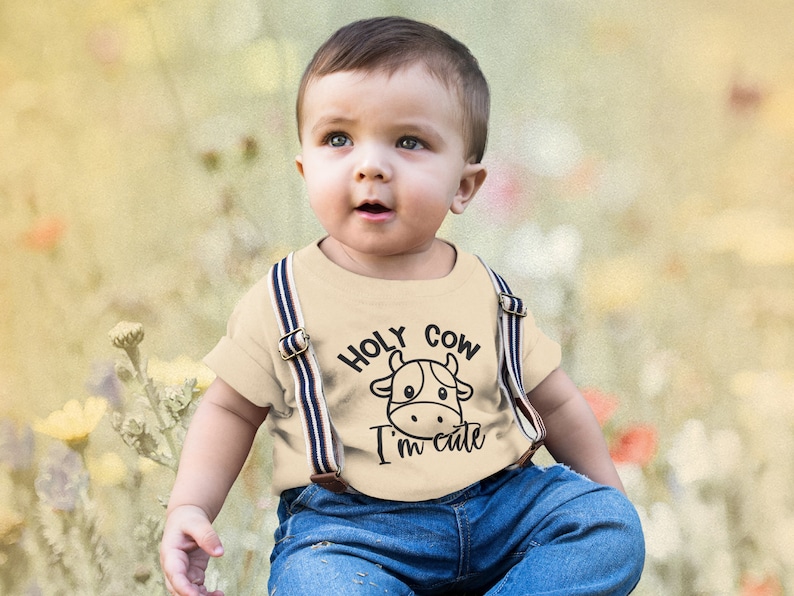 Baby SVG, Holy Cow SVG, Baby Boy Svg, Cow Svg, Baby Boy Png, Baby ...