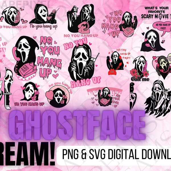 Ghostface You Hang up Svg - Etsy