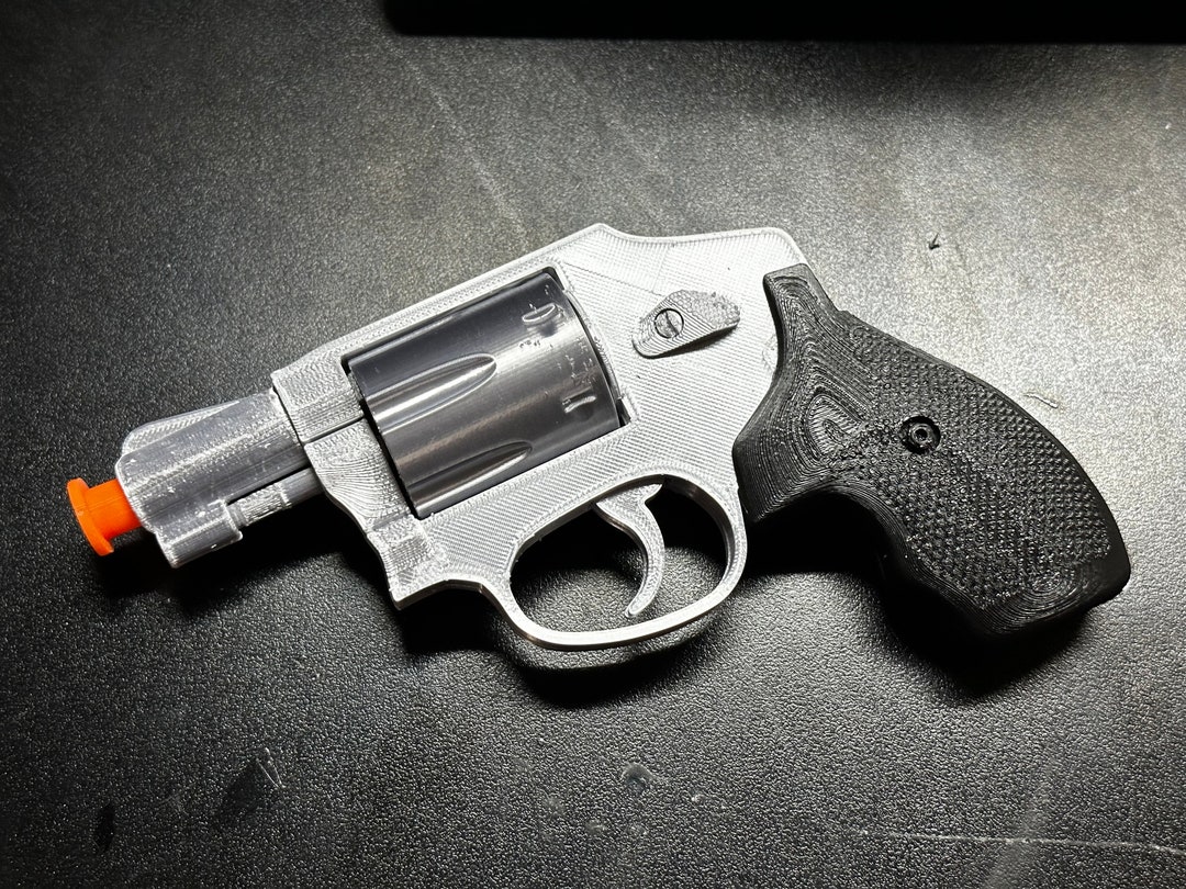 Snub Nose Revolver non-firing Prop, 3D Printed - Etsy Hong Kong