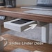 Under Desk iPhone Productivity Vault – Hidden Wireless Charging Drawer ...