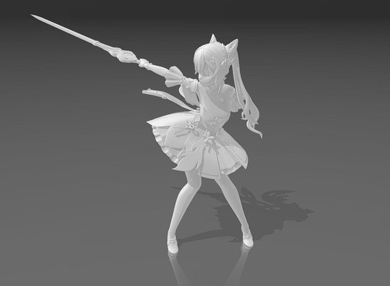 Genshin Impact Keqing Swimsuit 3D Print Model File Garage Kit - Etsy ...