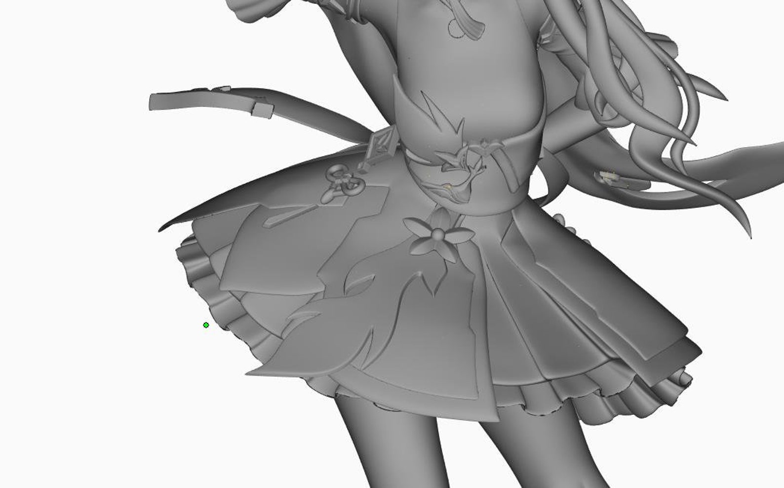 Genshin Impact Keqing Swimsuit 3D Print Model File Garage Kit Image - Etsy