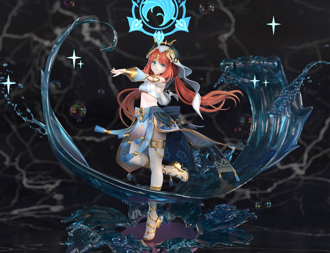 Genshin Impact Nilou 3d Printed Model Resin Kit Unpainted - Etsy UK