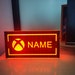 Gamer Tag Led Neon Sign, Gamertag Light Sign, Custom Gamertag Sign ...