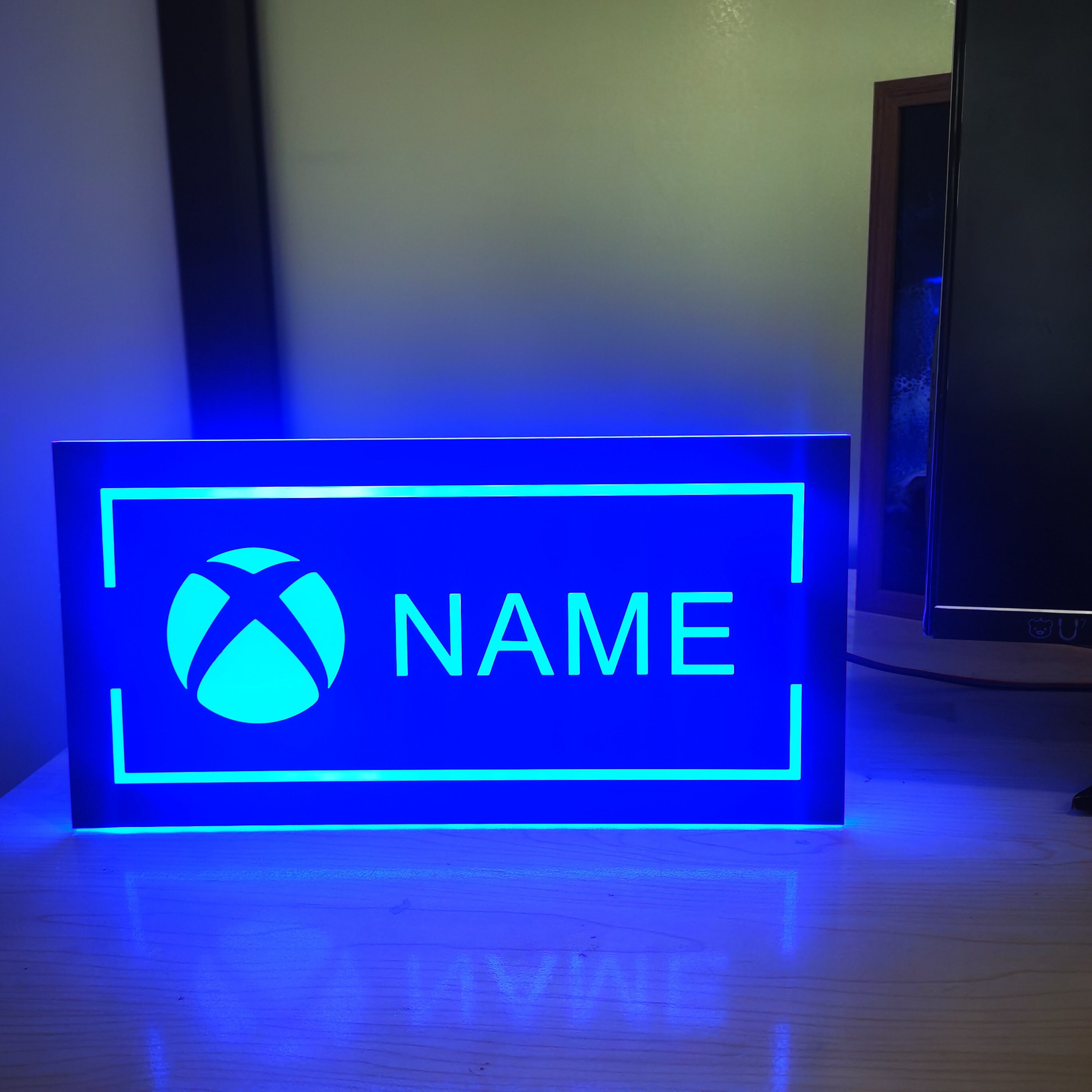 Gamer Tag Led Neon Sign, Gamertag Light Sign, Custom Gamertag Sign ...