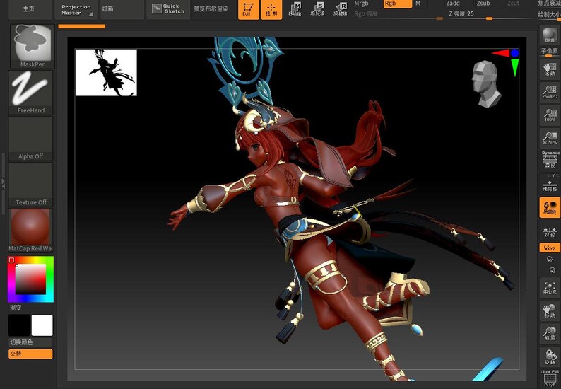 Genshin Impact Nilou 3d Printed Model, Resin Kit, Unpainted - Etsy