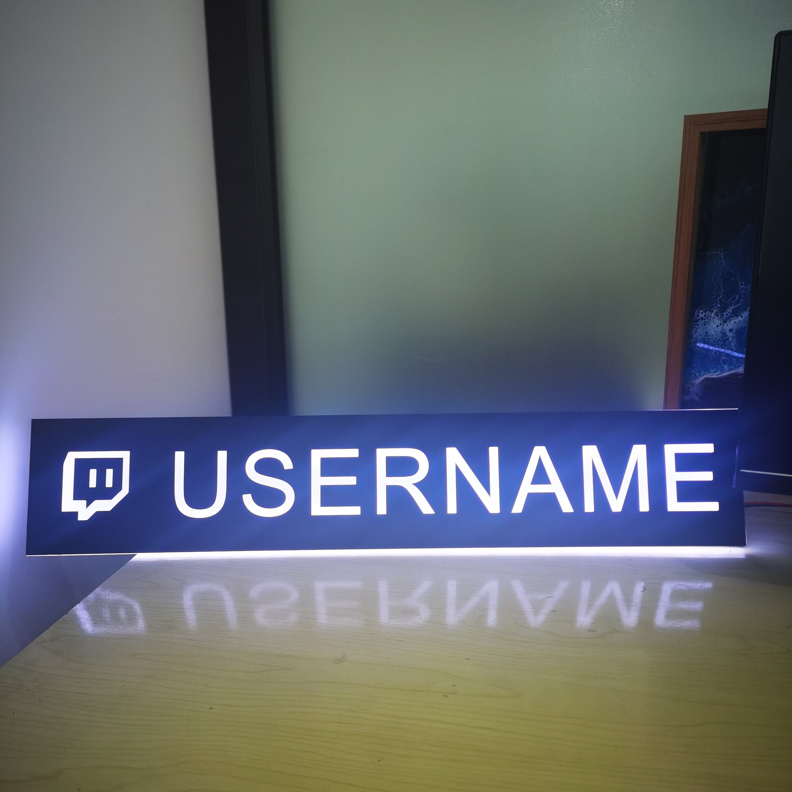 Gamer Tag Led Neon Sign Custom Gamertag Sign Username Sign Plaque Game ...