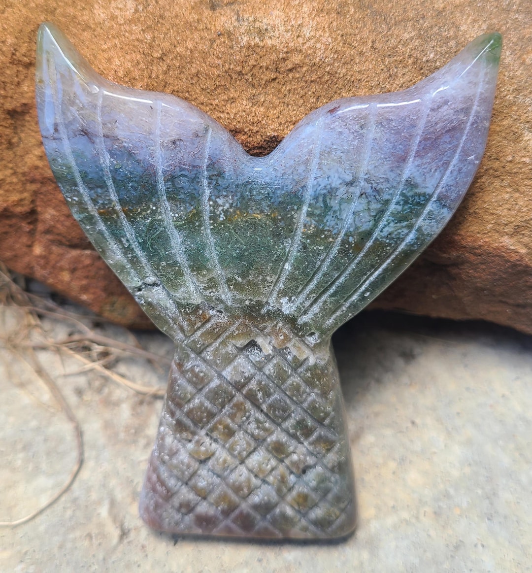 Ocean Jasper Mermaid Tail - Etsy