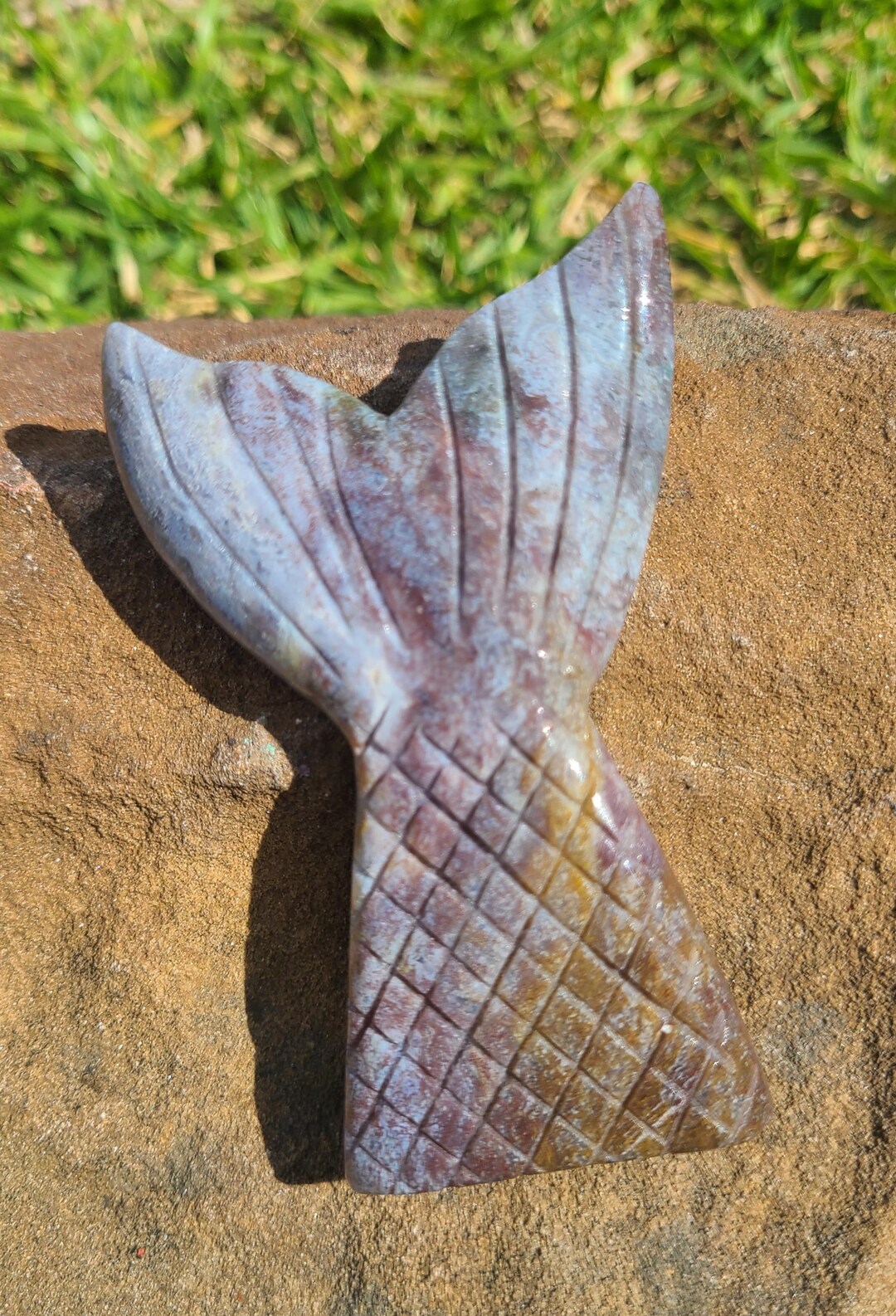 Ocean Jasper Mermaid Tail - Etsy