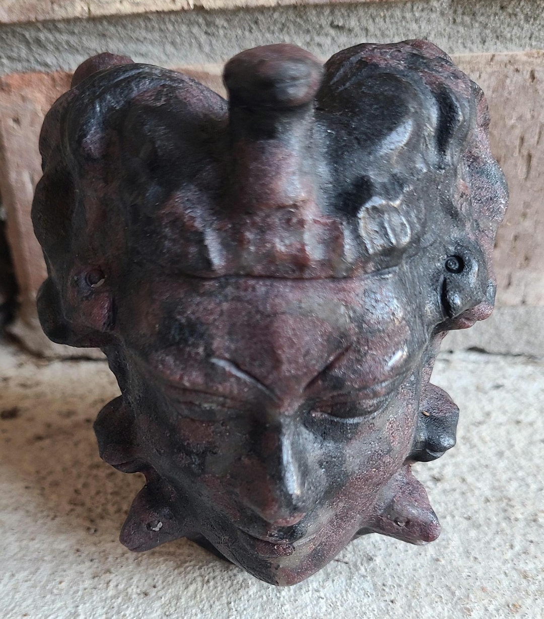 Large Garnet Medusa Head 2lbs - Etsy