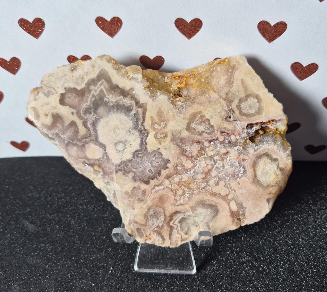 Flower Agate Slab - Etsy