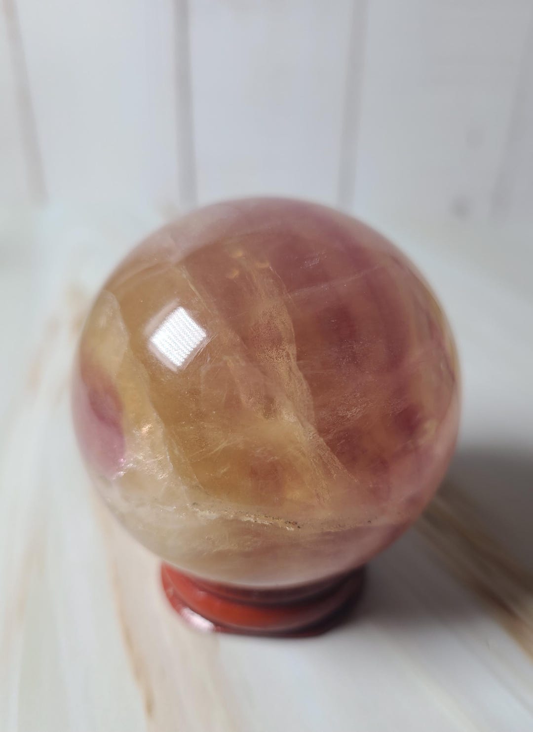 Candy Fluorite Sphere 55mm - Etsy